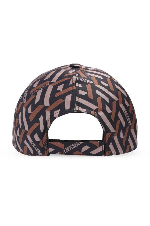 Versace La Greca Silk Baseball Cap