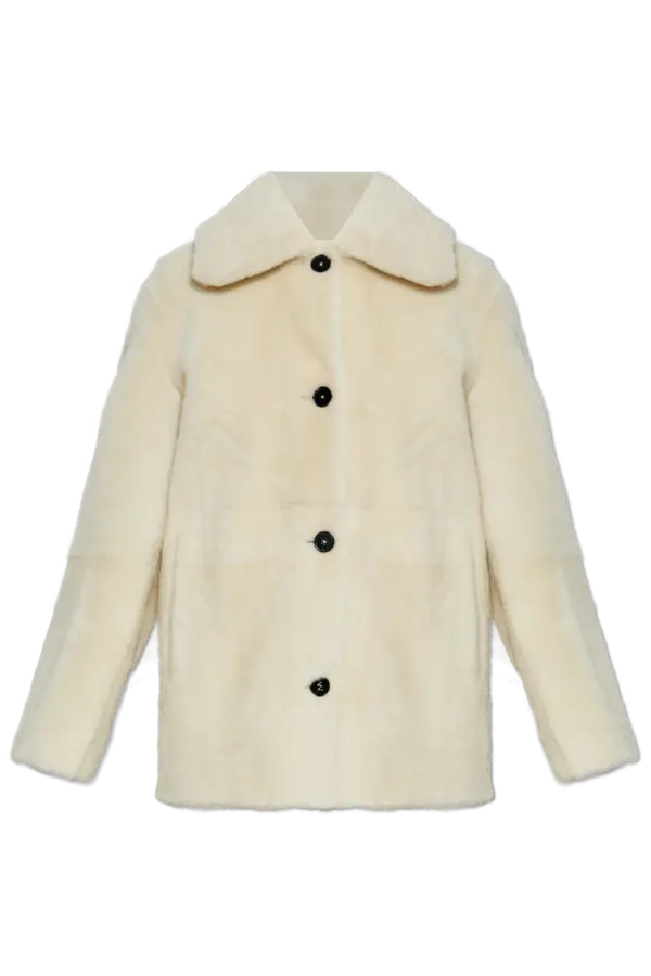 JIL SANDER Shearling Coat