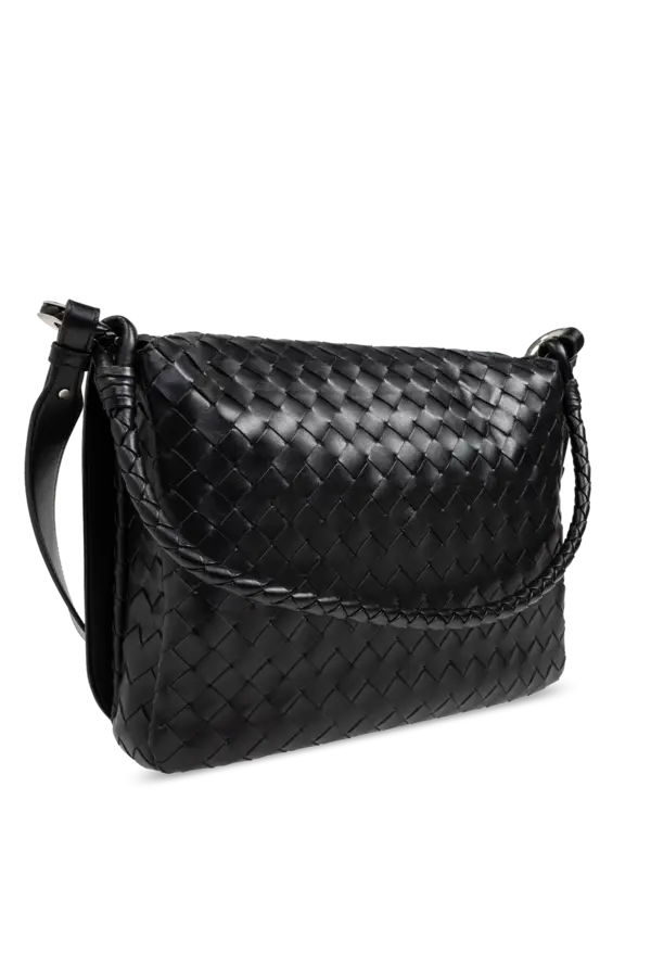 Bottega Veneta Shoulder Bag With Woven Pattern