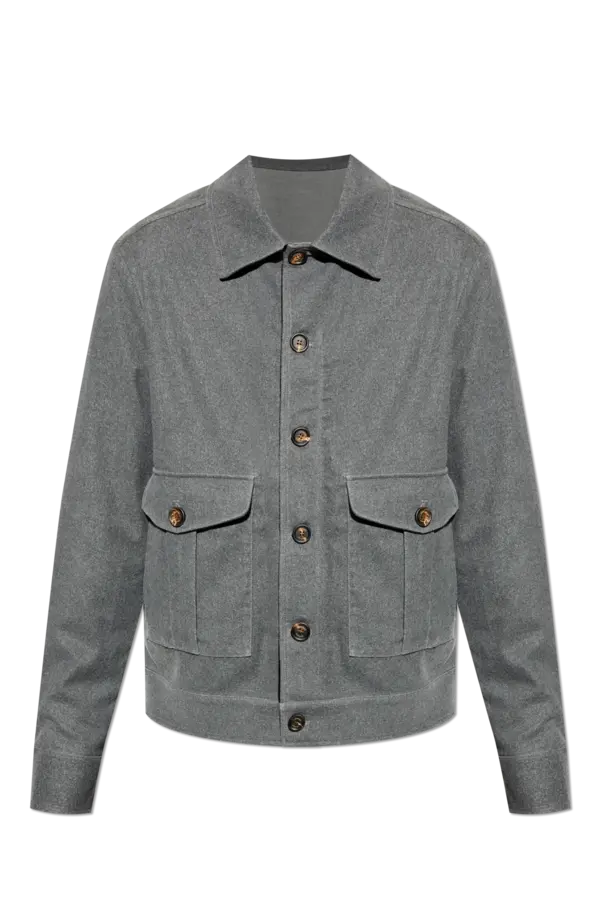 Eleventy Wool-cashmere Jacket