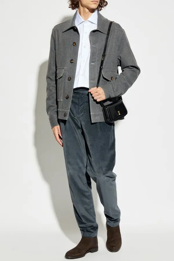 Eleventy Wool-cashmere Jacket