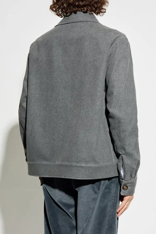 Eleventy Wool-cashmere Jacket