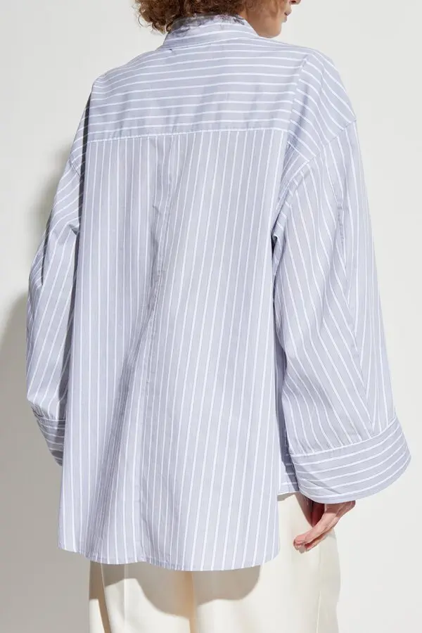 Munthe Lynne Striped Cotton Shirt