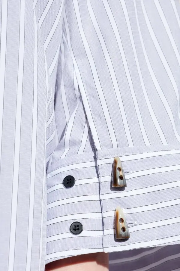 Munthe Lynne Striped Cotton Shirt