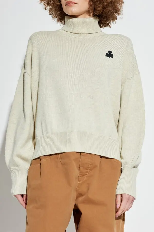 MARANT ETOILE Nasha Turtleneck - Grey