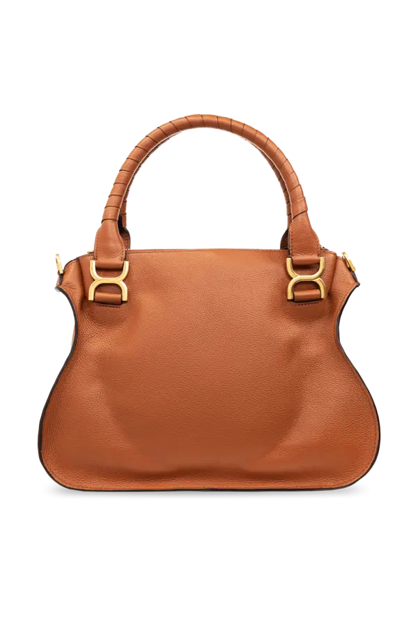 Chloé Marcie Medium’ Leather Shoulder Bag - Brown