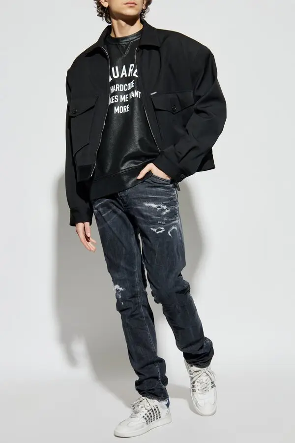 Dsquared2 Logo Cotton Sweatshirt