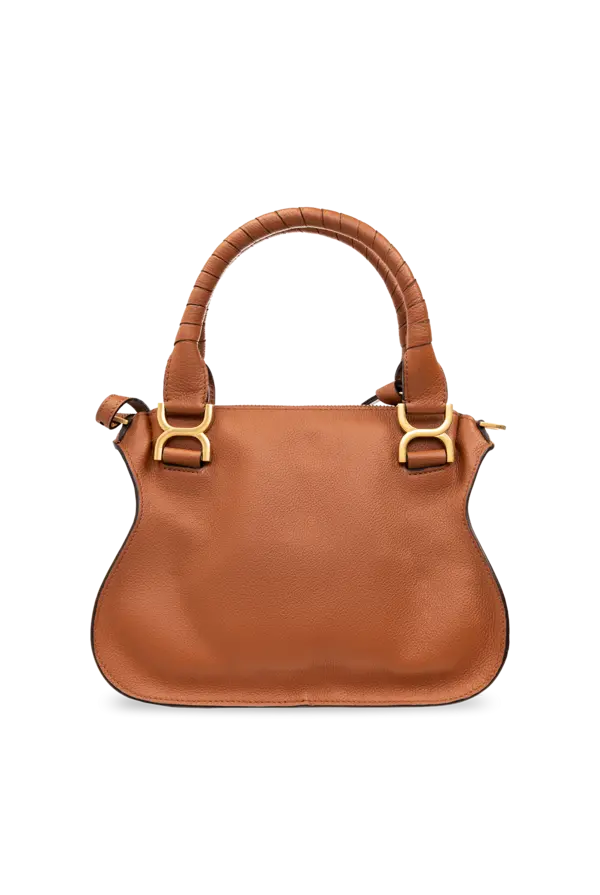 Chloé Marcie Small Shoulder Bag - Brown