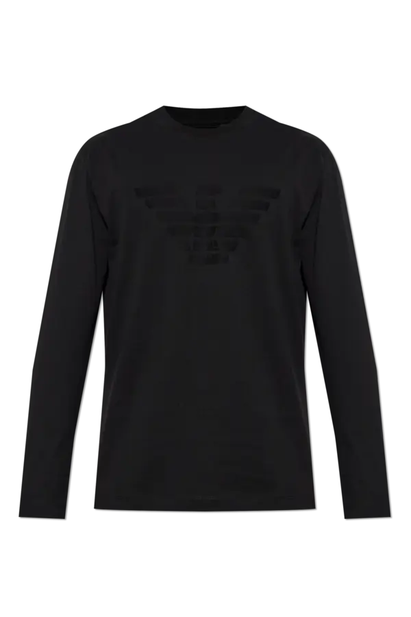 Emporio Armani T-shirt With Logo - Black
