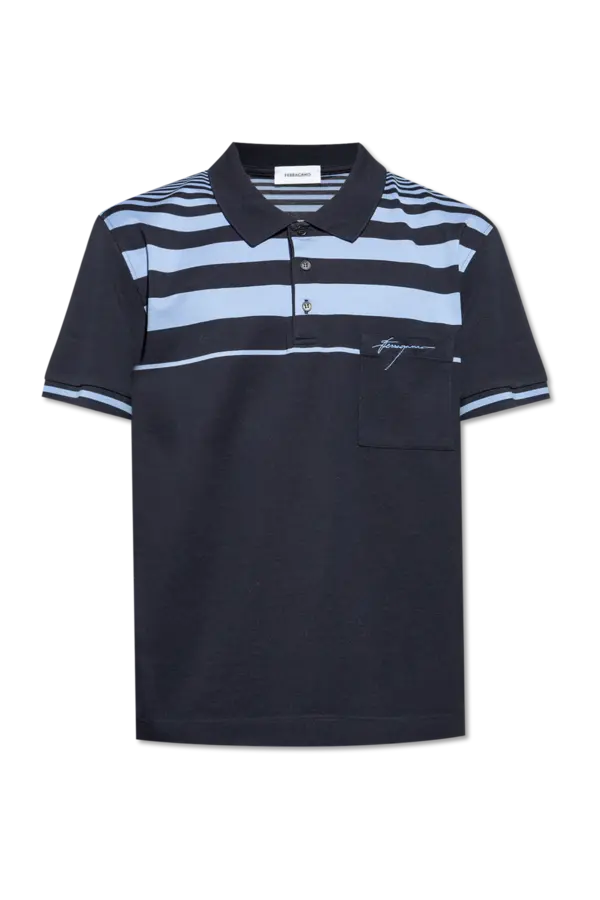 FERRAGAMO Polo With Logo