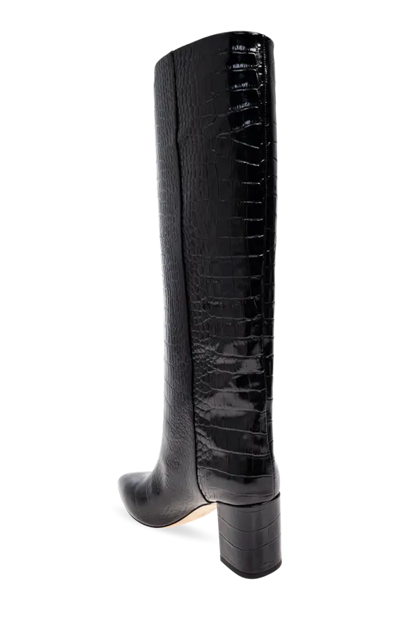 Paris Texas Anja Crocodile-embossed Knee-high Boots