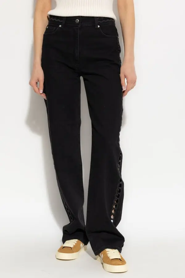 IRO PARIS Irasi Jeans With Cutout Detailing