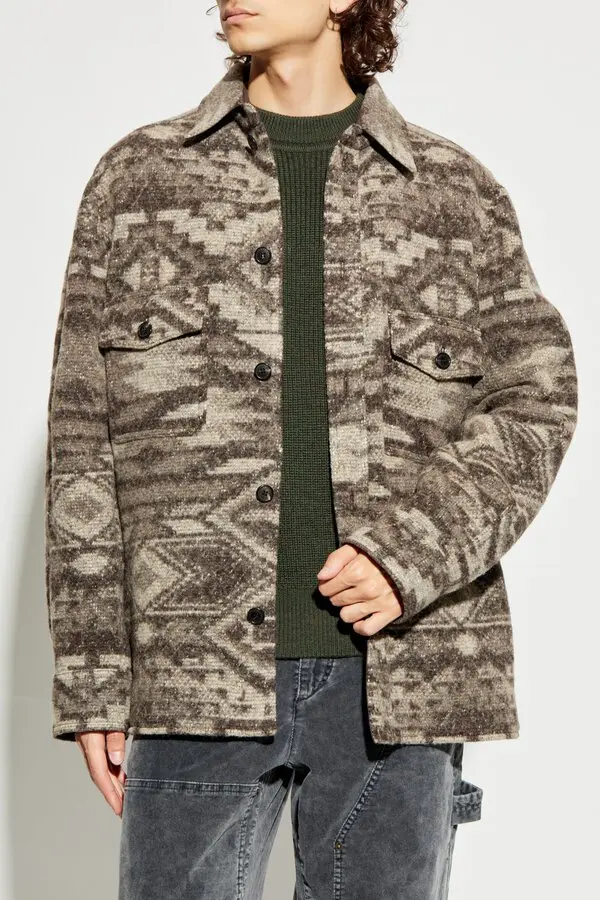 MARANT Krvon Jacket - Brown