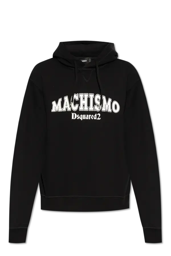 Dsquared2 Cotton Sweatshirt With "machismo " Print