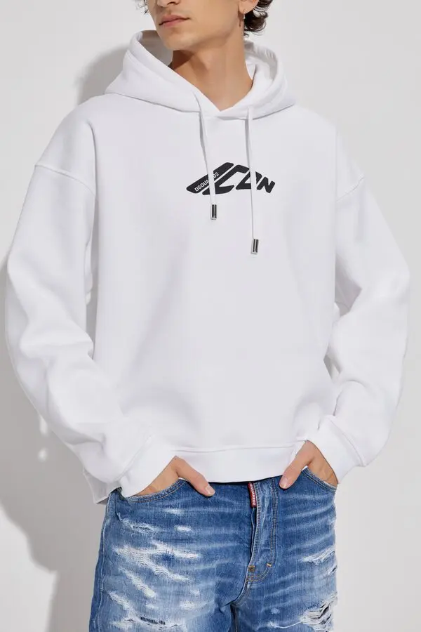 Dsquared2 Logo Cotton-blend Hoodie
