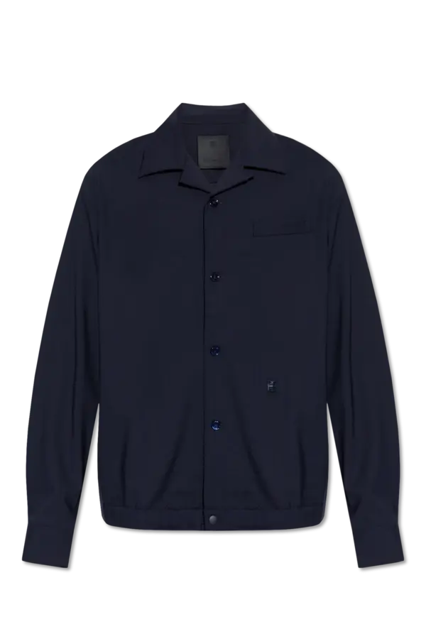 Givenchy Shirt With Pocket - Navy Blue
