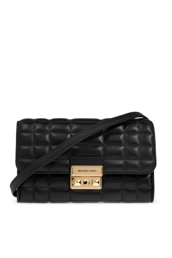 Michael Kors Wallet With Strap Tribeca - Black
