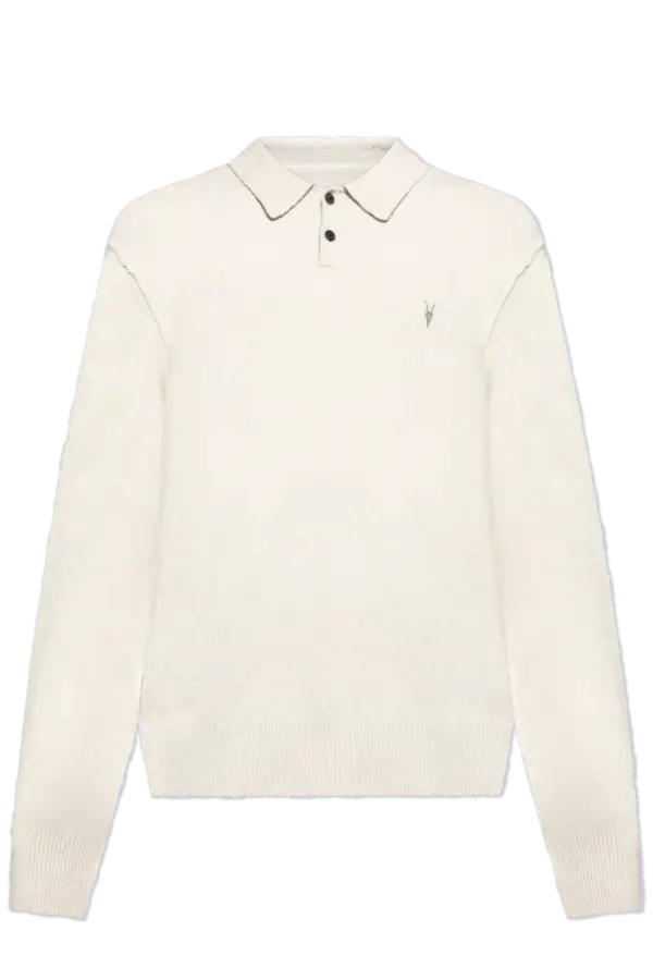 ALLSAINTS Polo `statten - Cream