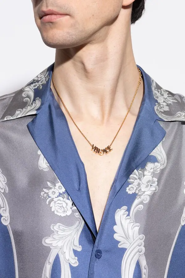 Versace Logo Necklace
