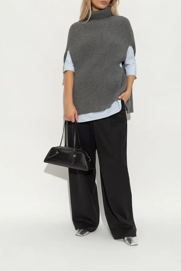 JIL SANDER Leather Ballerinas