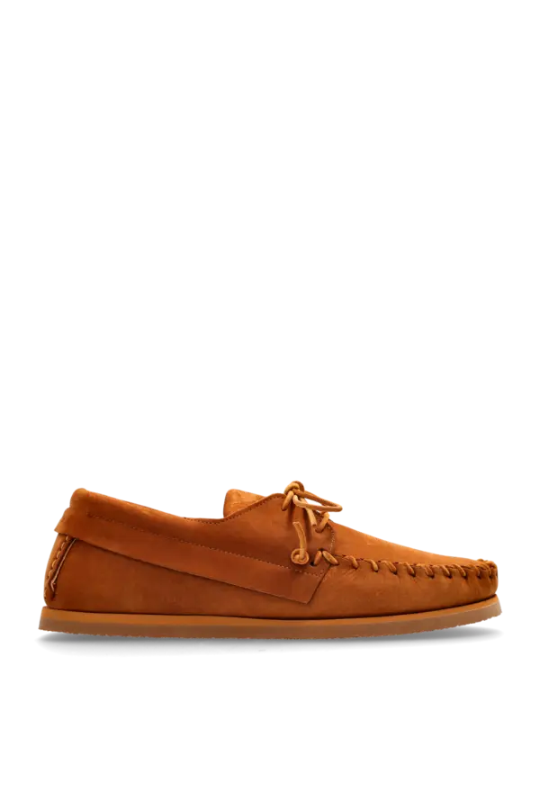 MARANT Fanly Suede Slip-on Loafers - Brown