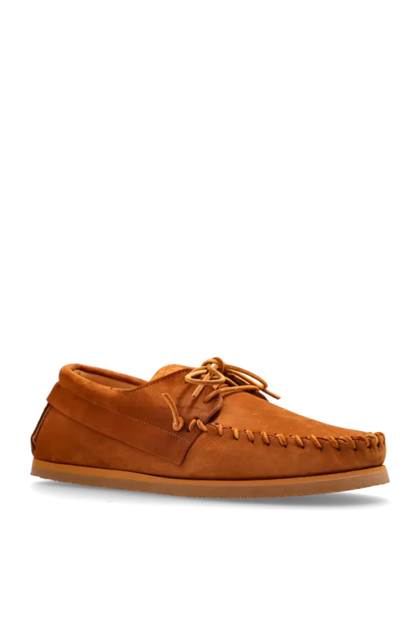 MARANT Fanly Suede Slip-on Loafers - Brown