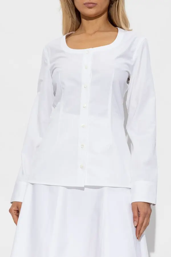 Jacquemus Waisted Cotton Shirt