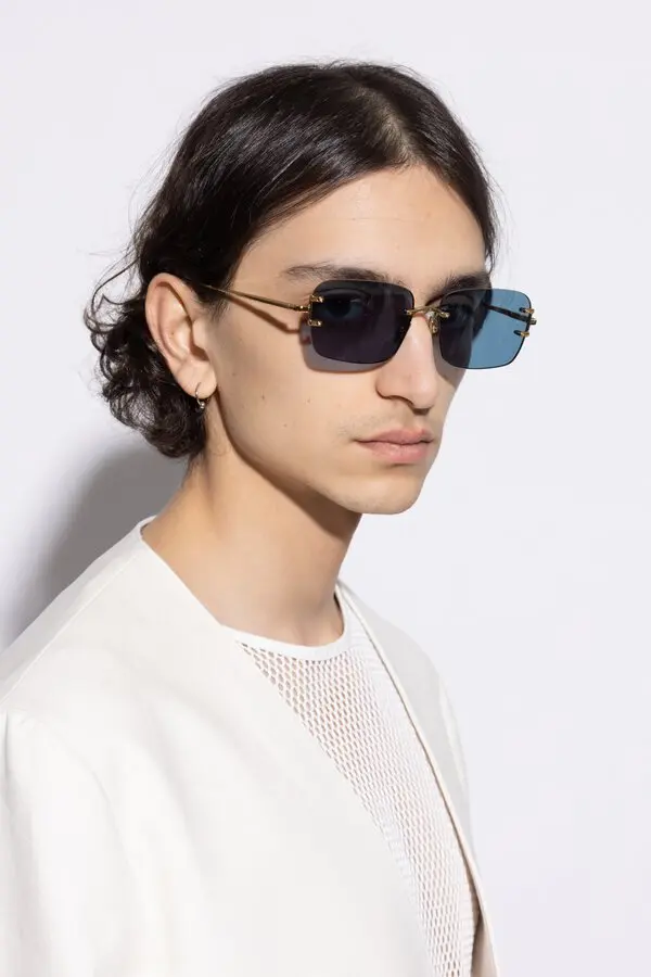 Linda Farrow Sasha Semi-rimless Sunglasses