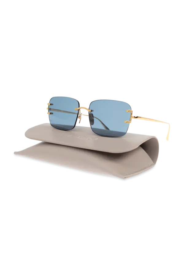 Linda Farrow Sasha Semi-rimless Sunglasses