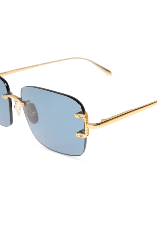 Linda Farrow Sasha Semi-rimless Sunglasses