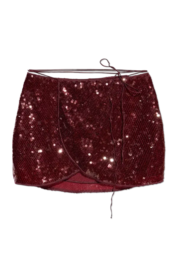 Oseree Sequin Mini Pareo