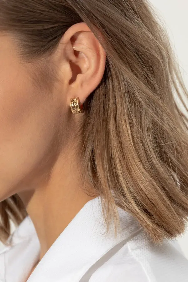 MAISON MARGIELA Brass Clip-on Earrings