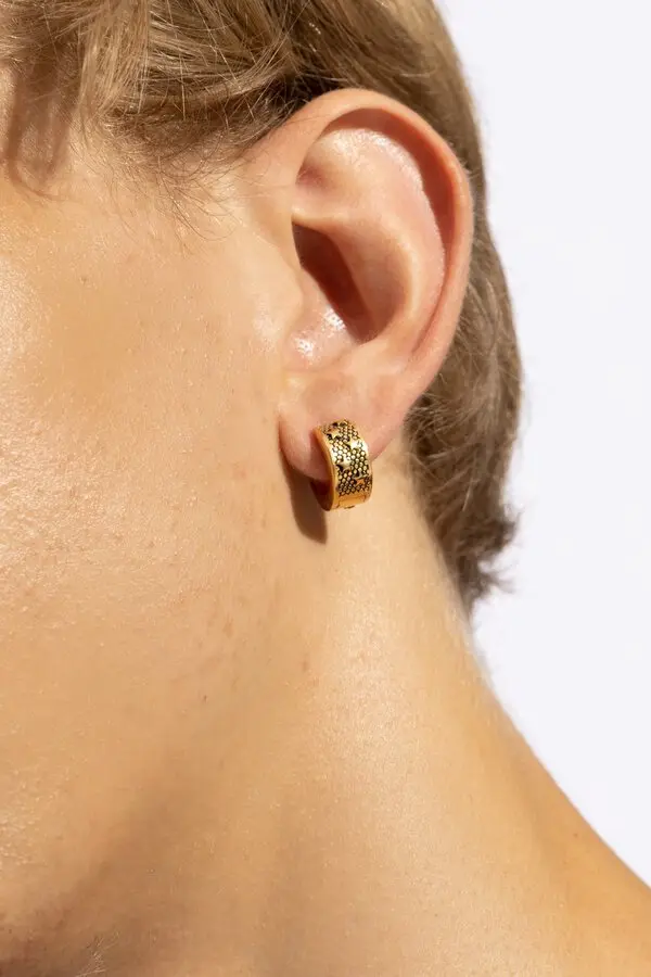 MAISON MARGIELA Brass Clip-on Earrings