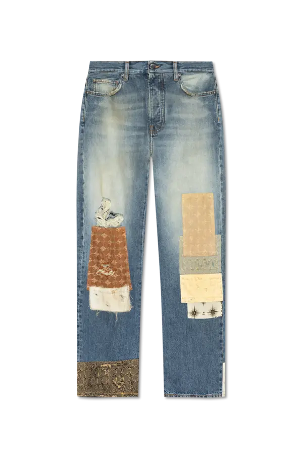 Amiri Jeans With Vintage Effect