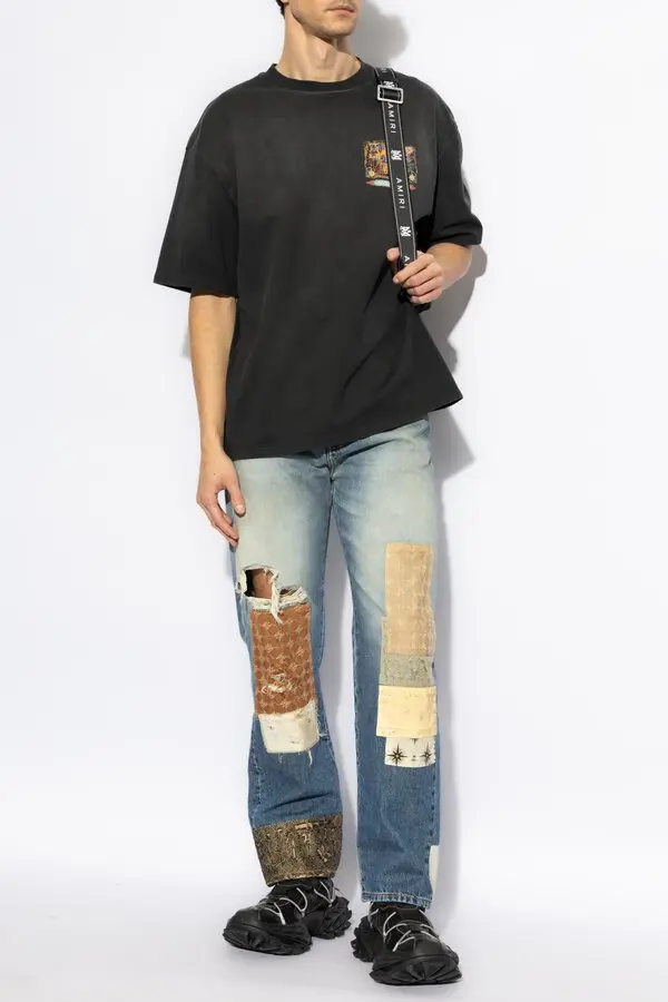 Amiri Jeans With Vintage Effect