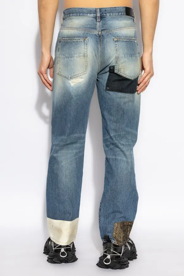 Amiri Jeans With Vintage Effect