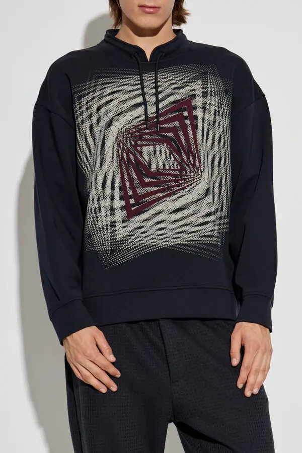 Emporio Armani Printed Sweatshirt