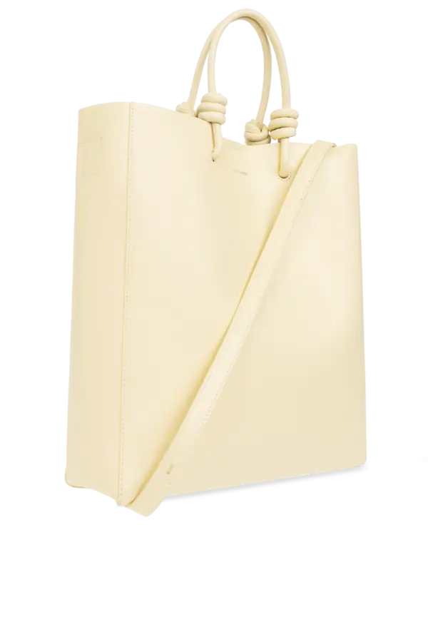 JIL SANDER Leather Shopper Bag