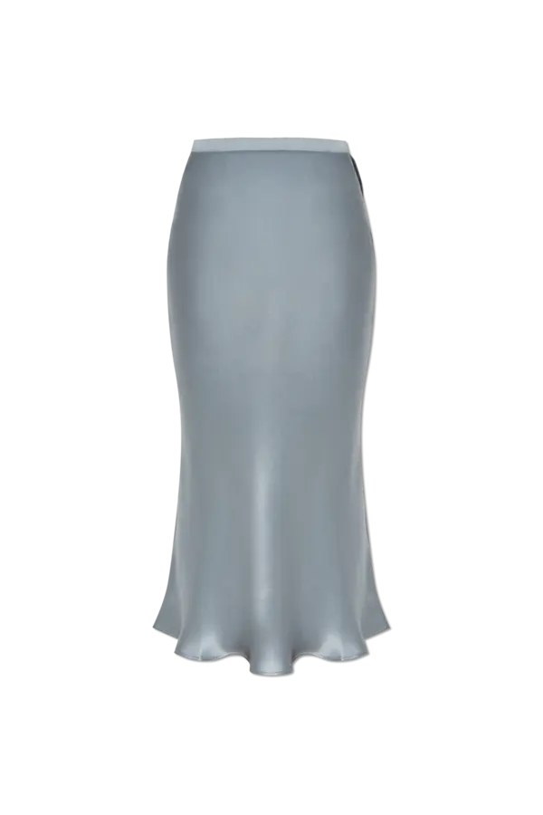 ANINE BING Silk Midi Skirt