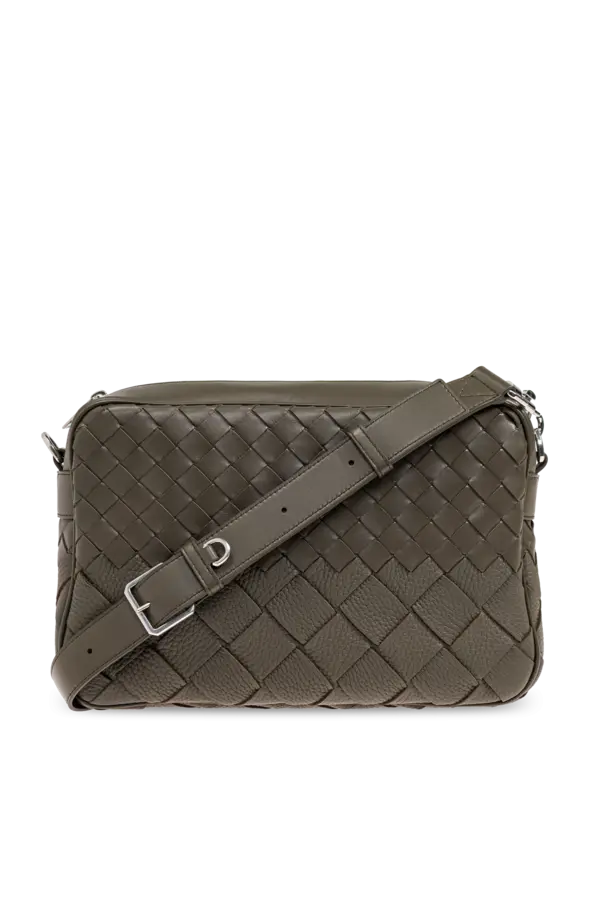 Bottega Veneta Leather Shoulder Bag - Green