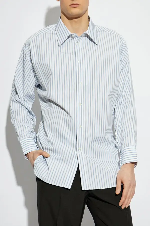 MAISON MARGIELA Shirt With Striped Pattern