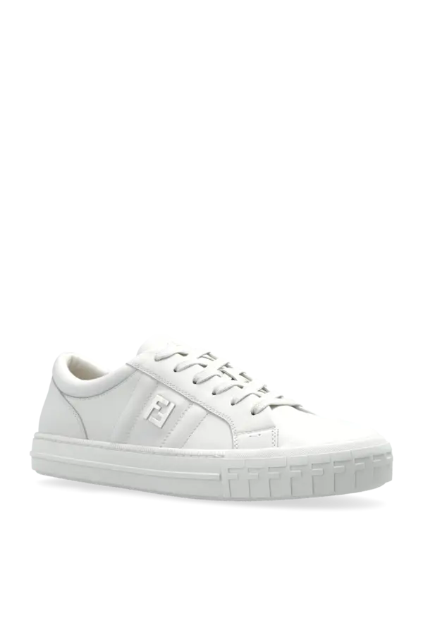 Fendi Domino Leather Sneakers