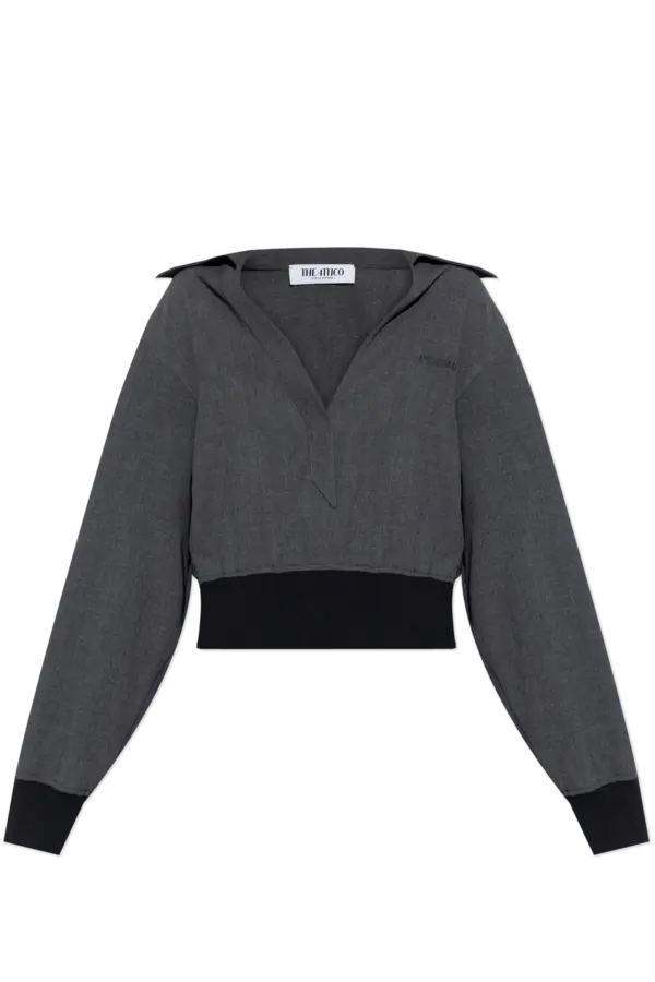 Attico Collared Sweatshirt