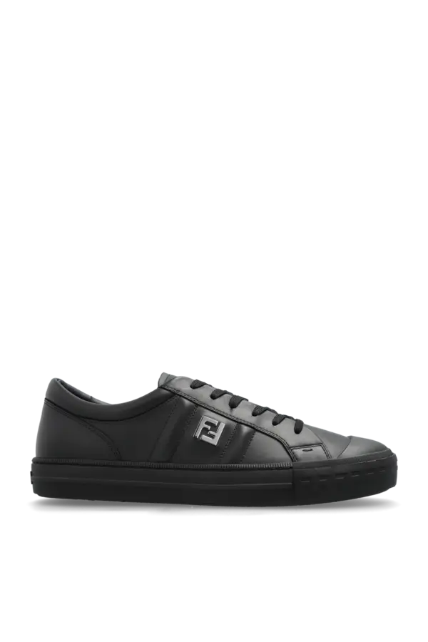 Fendi Domino Leather Sneakers