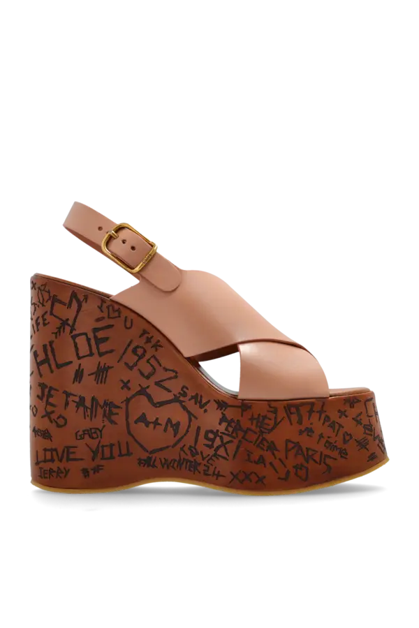 Chloé Maxime Wedge Sandals