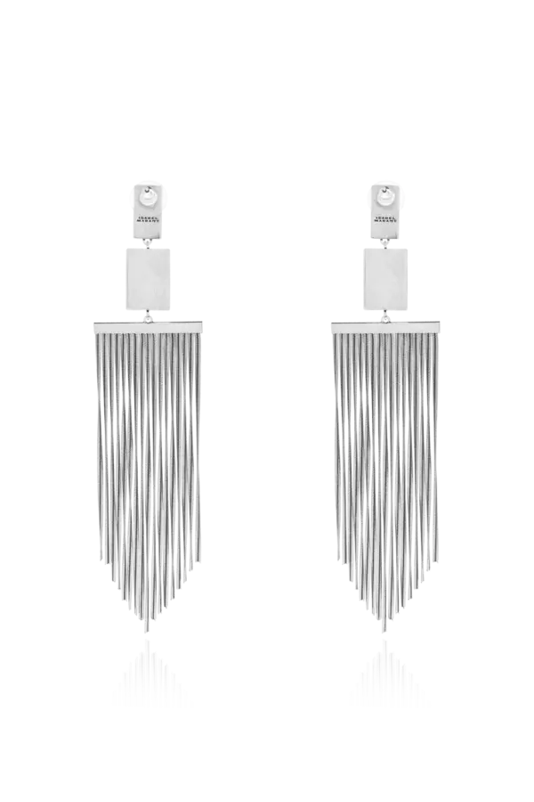 Isabel Marant Étoile Fringe Brass Earrings