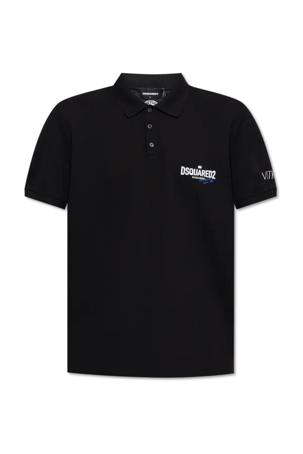 Dsquared2 X X Rosenberg Polo Shirt - Black