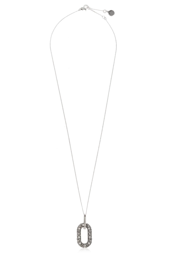 ALLSAINTS Crystal Embellished Pendant Necklace