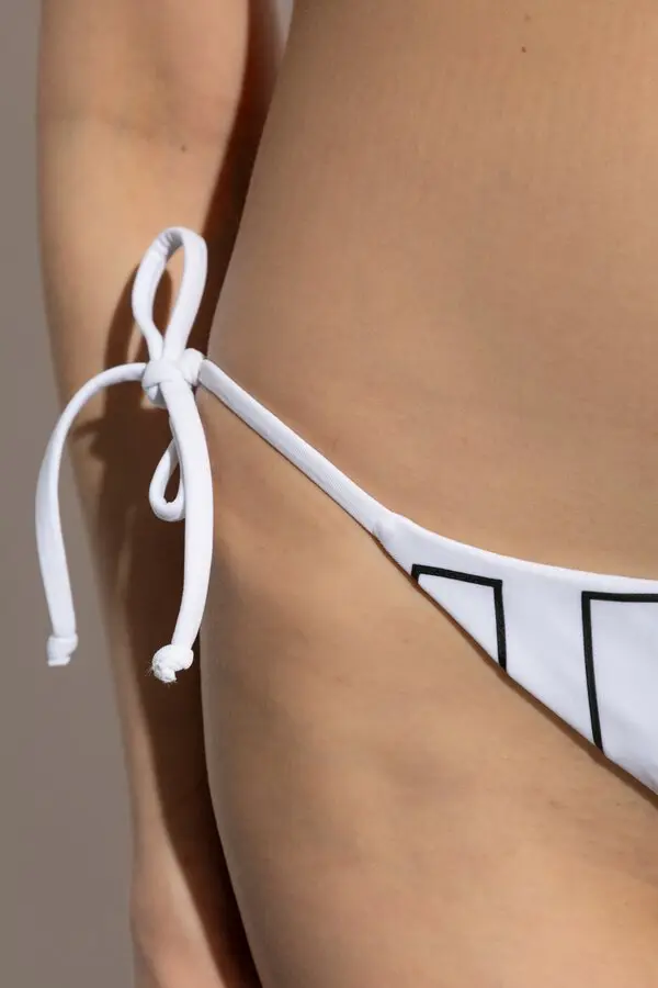 Moschino Bikini Bottom With Side Ties