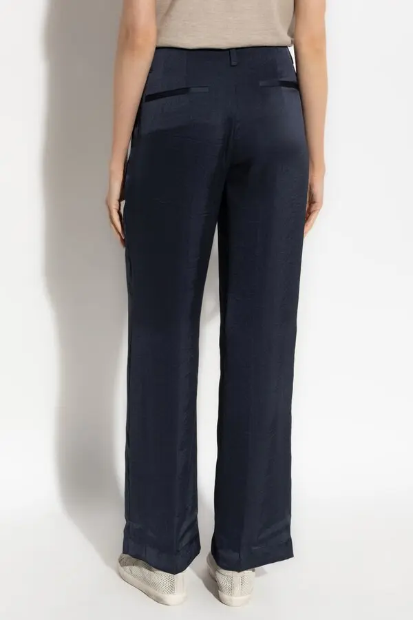 Theory Satin-finished Trousers